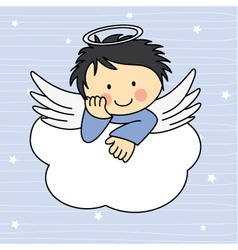 Angel nimb color Royalty Free Vector Image - VectorStock