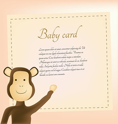 Baby document design Royalty Free Vector Image