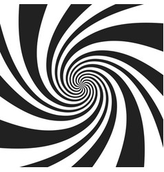 Radial spiral rays set psychedelic Royalty Free Vector Image