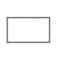 Doodle frames rectangle hand drawn borders Vector Image