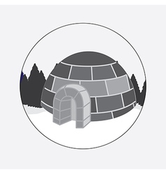 Igloo Royalty Free Vector Image - VectorStock