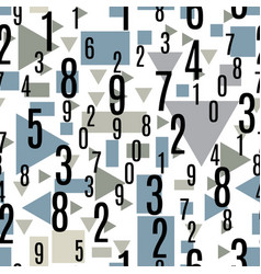 Number background Royalty Free Vector Image - VectorStock