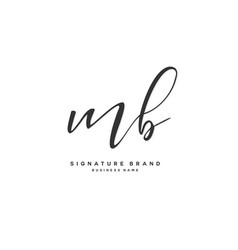 Hs initial handwriting logo design Royalty Free Vector Image