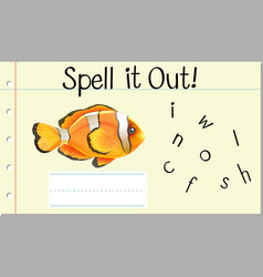 Happy fish Royalty Free Vector Image - VectorStock