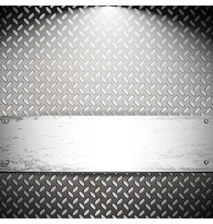 Dark grunge metal backgrounds Royalty Free Vector Image