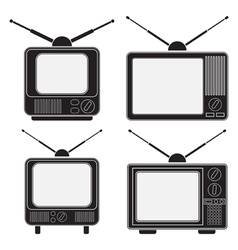 Retro tv Royalty Free Vector Image - VectorStock