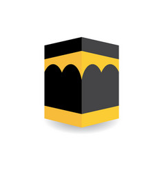Kaaba logo Royalty Free Vector Image - VectorStock