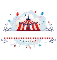Circus border Royalty Free Vector Image - VectorStock