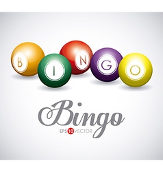 Bingo design vector