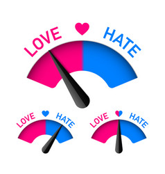 Rating meter Royalty Free Vector Image - VectorStock