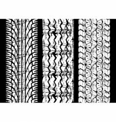 Tire tread patterns Royalty Free Vector Image - VectorStock