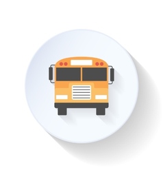 Young brother and sister waiting for a school bus Vector Image