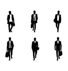 Business people network connection nodes Vector Image