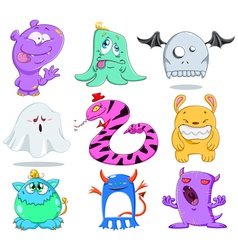 Scary monster Royalty Free Vector Image - VectorStock