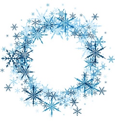 Winter snowy background Royalty Free Vector Image
