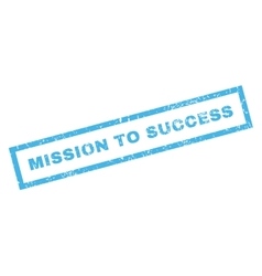 Mission accomplished rubber stamp Royalty Free Vector Image