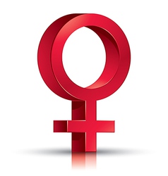 Female gender symbol icon Royalty Free Vector Image