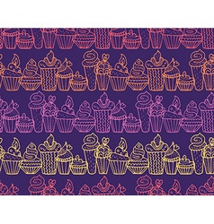 Traditional russian seamless pattern frame Vector Image