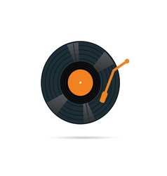 Retro 45 rpm record labels Royalty Free Vector Image