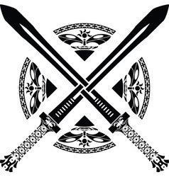 Ancient Celtic sword Royalty Free Vector Image - VectorStock