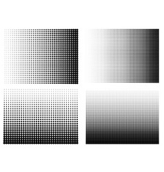 Radial halftone pattern texture background Vector Image