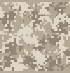 Camouflage military pixel Royalty Free Vector Image