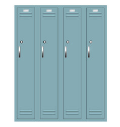 Red school lockers Royalty Free Vector Image - VectorStock