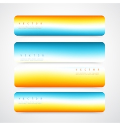 Flyer template header design Royalty Free Vector Image