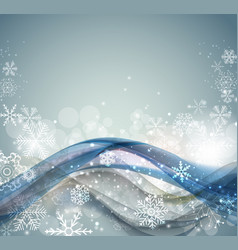 Abstract red wave on background Royalty Free Vector Image