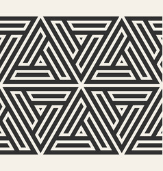 Stripe triangle pattern Royalty Free Vector Image