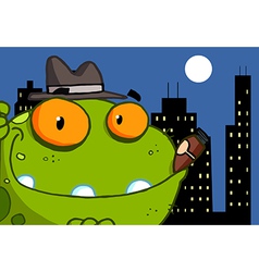 Cartoon gangster Royalty Free Vector Image - VectorStock