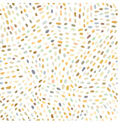 Seamless pattern with grains and cereals wheat Vector Image