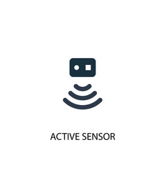 Active listening rgb color icon Royalty Free Vector Image