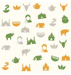 House and buildings icons Royalty Free Vector Image - VectorStock