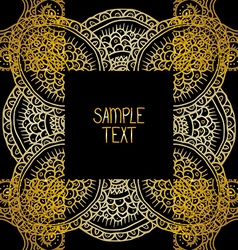 Traditional russian seamless pattern frame Vector Image