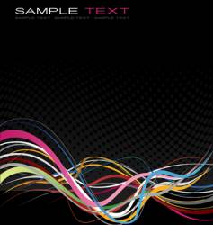 Abstract black texture background Royalty Free Vector Image