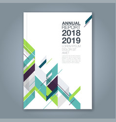 Abstract minimal geometric shapes polygon design Vector Image