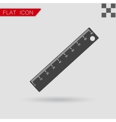 Ruler icon image Royalty Free Vector Image - VectorStock