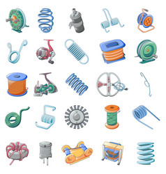 Cartoon icons Royalty Free Vector Image - VectorStock