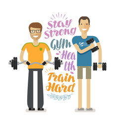 Gymnastic athletic sport cartoon set Royalty Free Vector