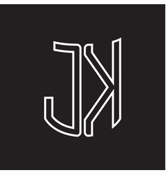 Capital letter m monogram logo emblem Royalty Free Vector