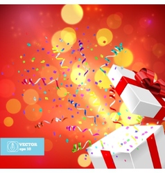 Open gift box vector by Yuichiro - Image #624301 - VectorStock