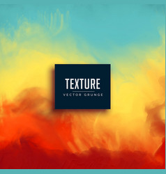 Vibrant watercolor flow texture background Vector Image