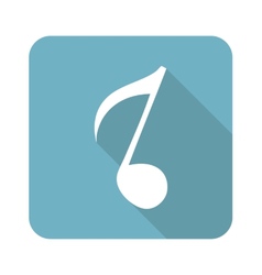 8th note picture icon Royalty Free Vector Image