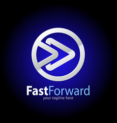 Forward logo Royalty Free Vector Image - VectorStock