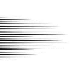 Horizontal speed lines for comic books Royalty Free Vector