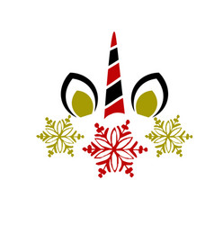 Unicorn cute for kids Royalty Free Vector Image