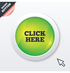 Press me button Royalty Free Vector Image - VectorStock