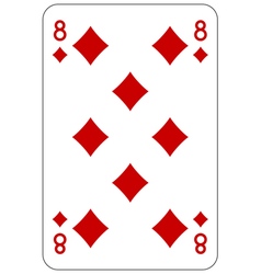 Poker playing card 7 spade Royalty Free Vector Image