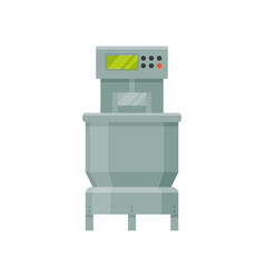 Bread production cartoon composition Royalty Free Vector